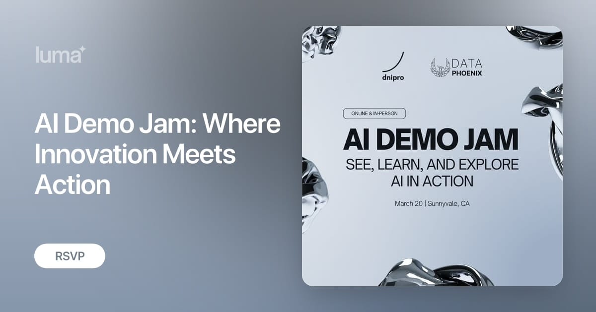 AI Demo Jam: Where Innovation Meets Action