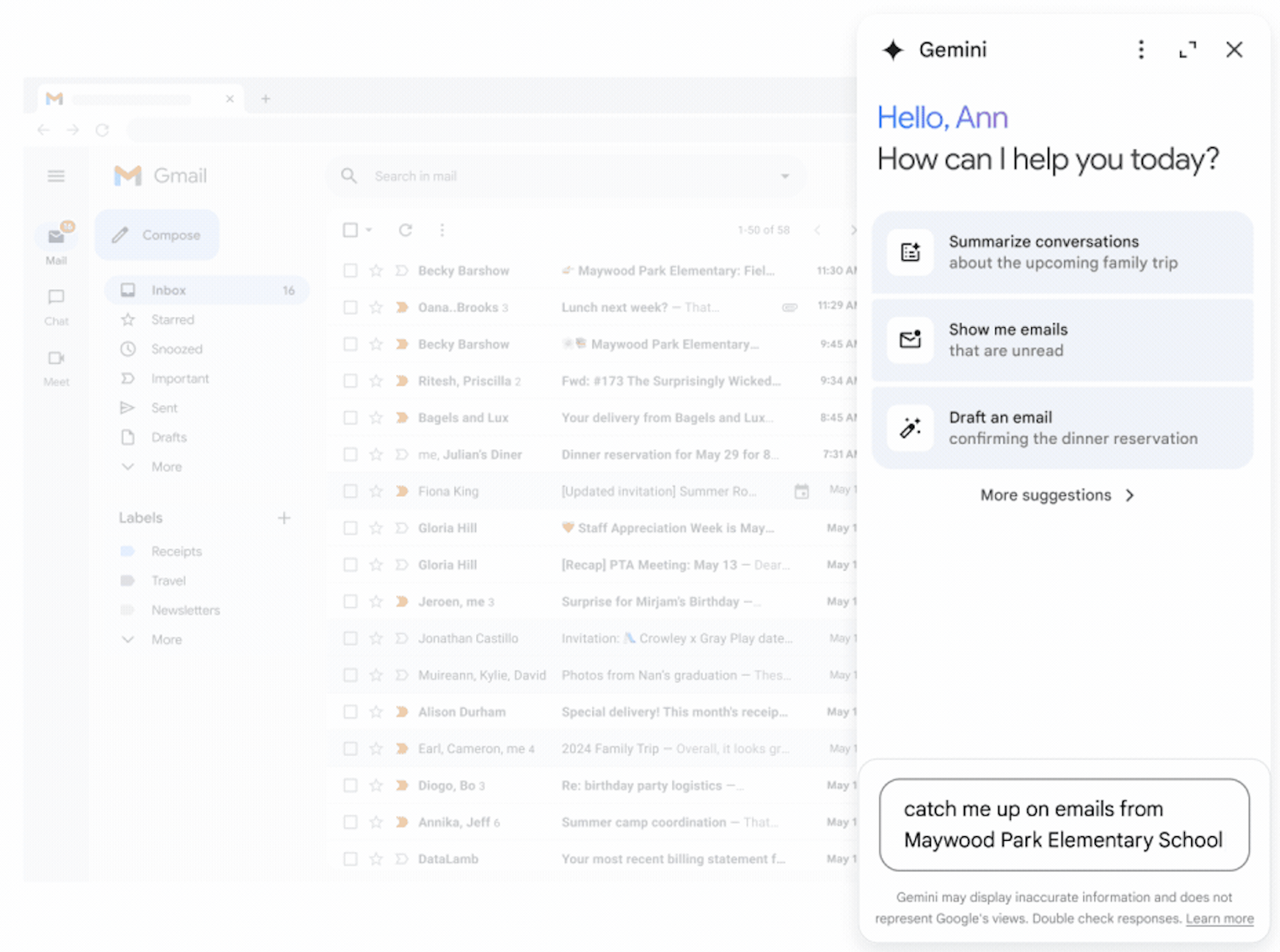 Google rolls out a Gemini side panel to Docs, Sheets, Slides, Drive ...